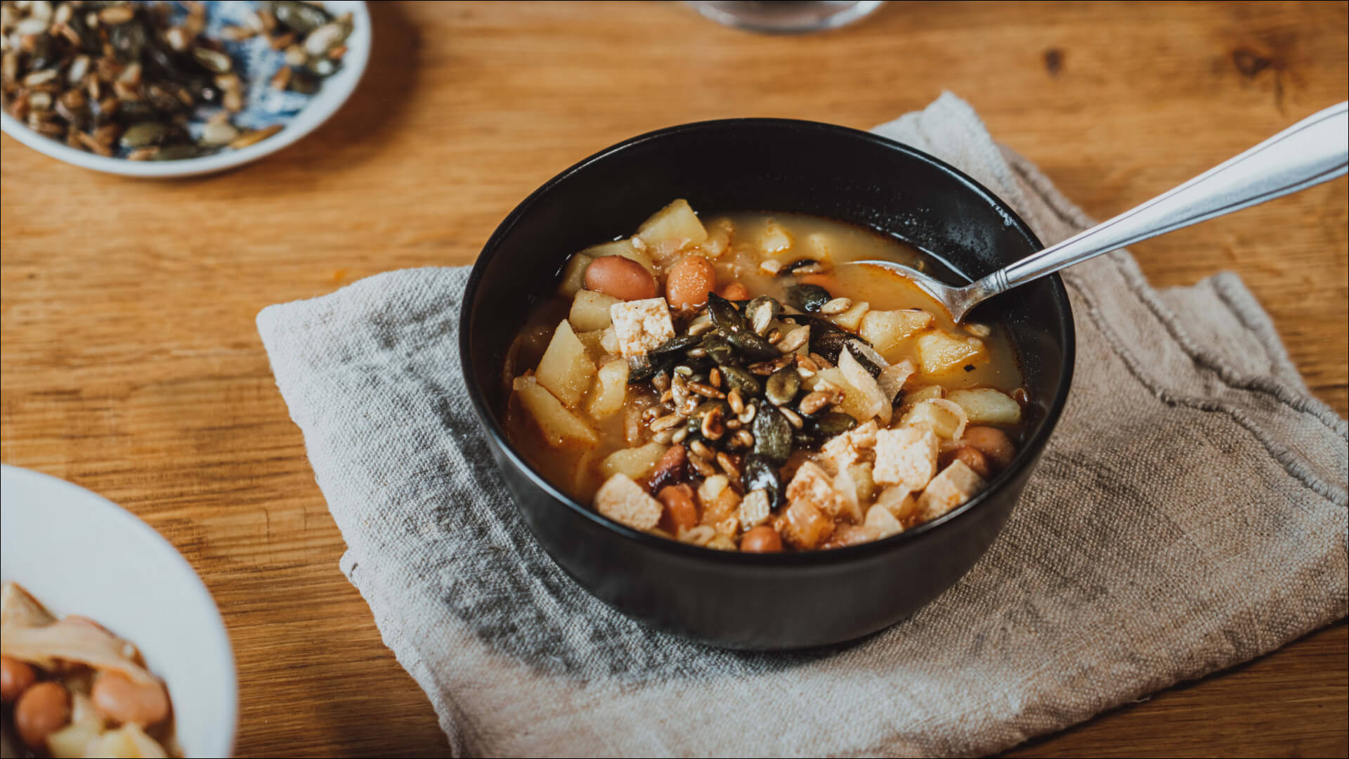 Vegan Jota (Sour Turnip and Bean Stew) - Donat